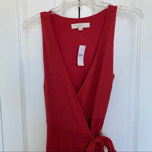 LOFT | Dresses | Loft Midi Wrap Dress | Poshmark